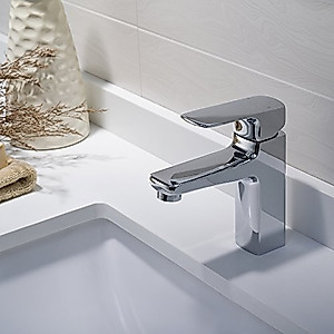 Kraus KEF-15501CH Virtus Single Lever Basin Faucet, Chrome