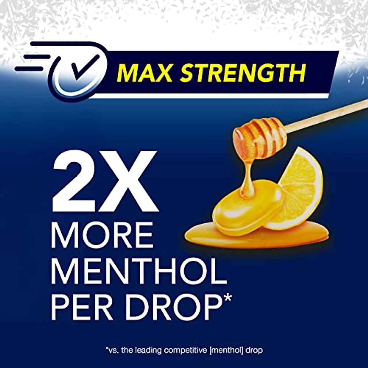 Vicks VapoCOOL Severe, Medicated Drops, Menthol Soothes Sore Throat Pain Caused by Cough, Honey Lemon Chill Flavor, 225 Drops (5 Packs of 45)