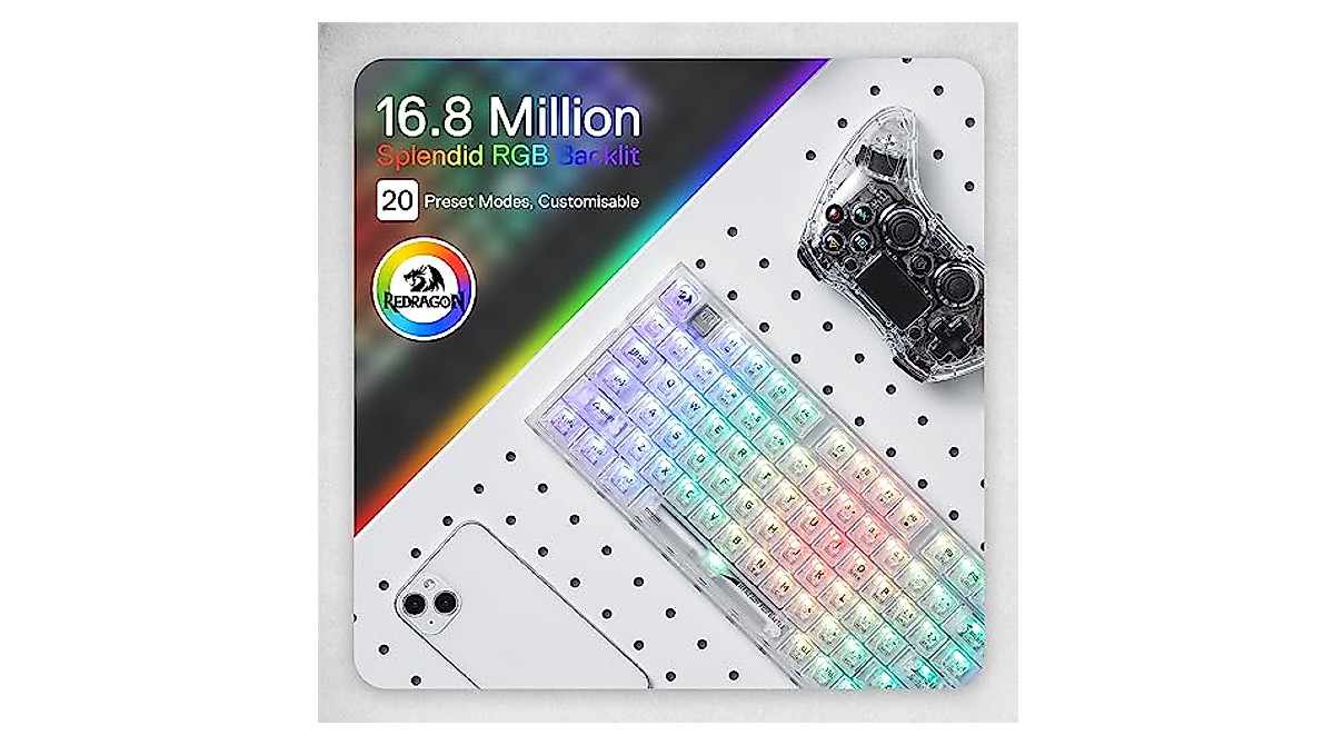 Redragon K658 PRO SE: 90% Wireless RGB Gaming Keyboard