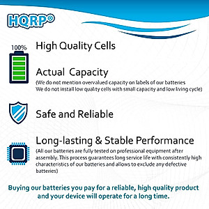 HQRP 4-Pack CR2032 Battery Compatible with Boss TU-10 Clip-On Chromatic Tuner ; DB-12 / DB-30