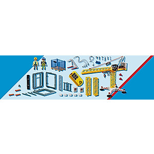 Playmobil RC Crane with Building Section