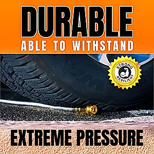 Tardigrade Steel Hose - Garden Hose 50 FT - Made of Metal - Heavy Duty Stainless Steel - Outdoor Water Hoses, Flexible, Lightweight, Brass, Dog Chew Crush Proof, No Kink, Durable Lawn Tool