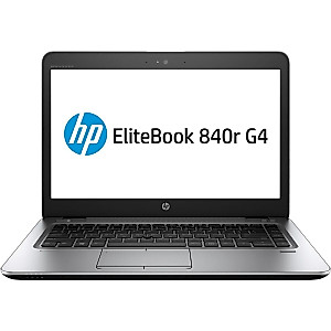 HP Elitebook 840R G4 14" Laptop Core i5-7300U 2.60 GHz 8 GB 256 GB SSD Windows 10 Pro (Renewed)