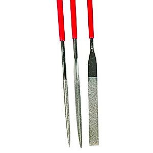 Wheeler Professional Gunsmithing File Set with Roll Up Storage Case for Firearm Maintenance