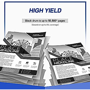 2 Pack Compatible DR890 DR-890 Drum Unit Replacement for Brother HL-L6400DW HL-L6400DWT HL-L6250DW MFC-L6900DW MFC-L6750DW