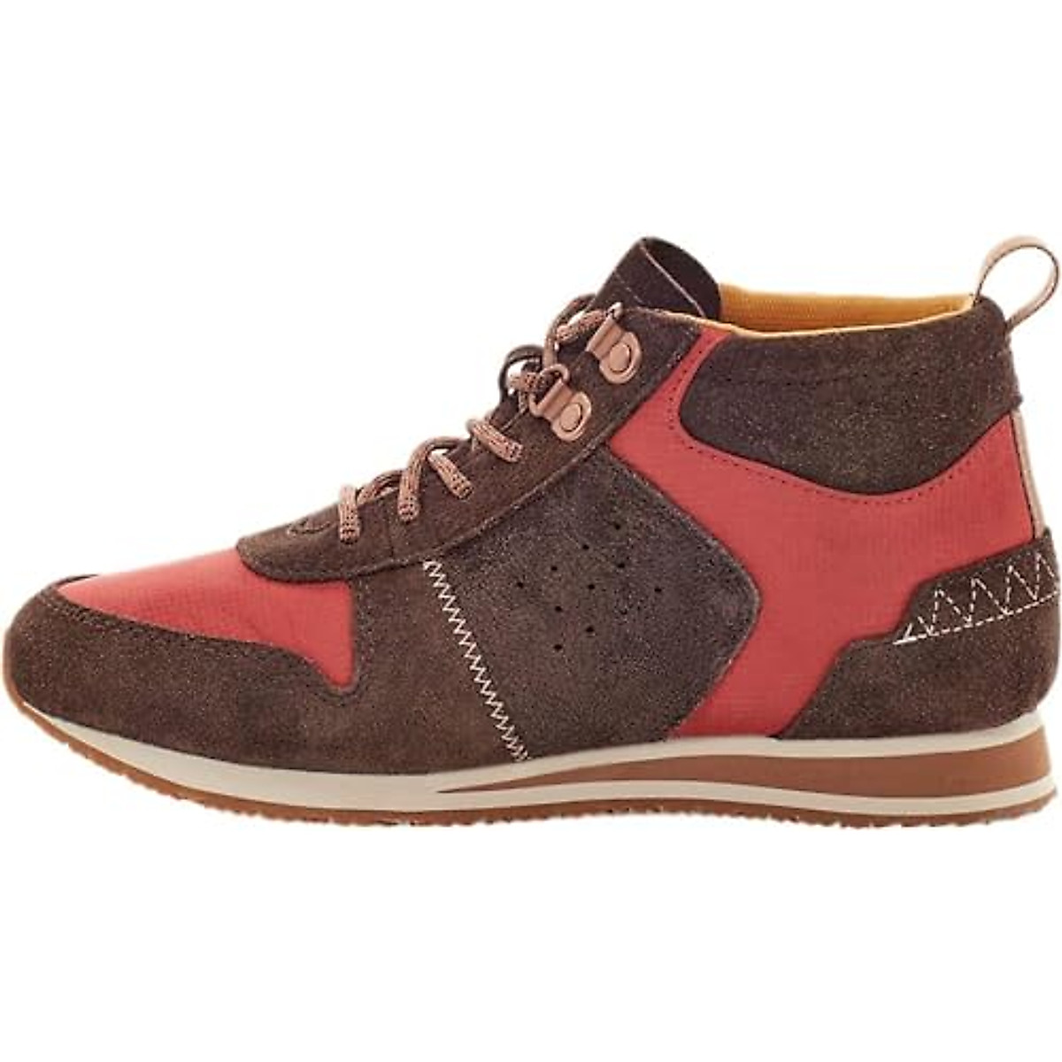 Teva New Women's Highside '84 Mid Sneaker Chocolate Brown/Tandoori Spice 9