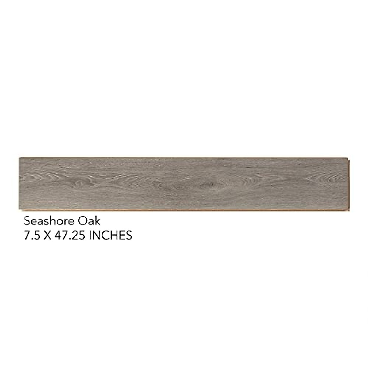 Mohawk Advance Waterproof Laminate Flooring, Seashore Oak Look, 12 mm T x 7.5 in. Wide x 47.25 in. Length, EIR Texture, Matte, (9 Planks), (22.09 sqft/case)