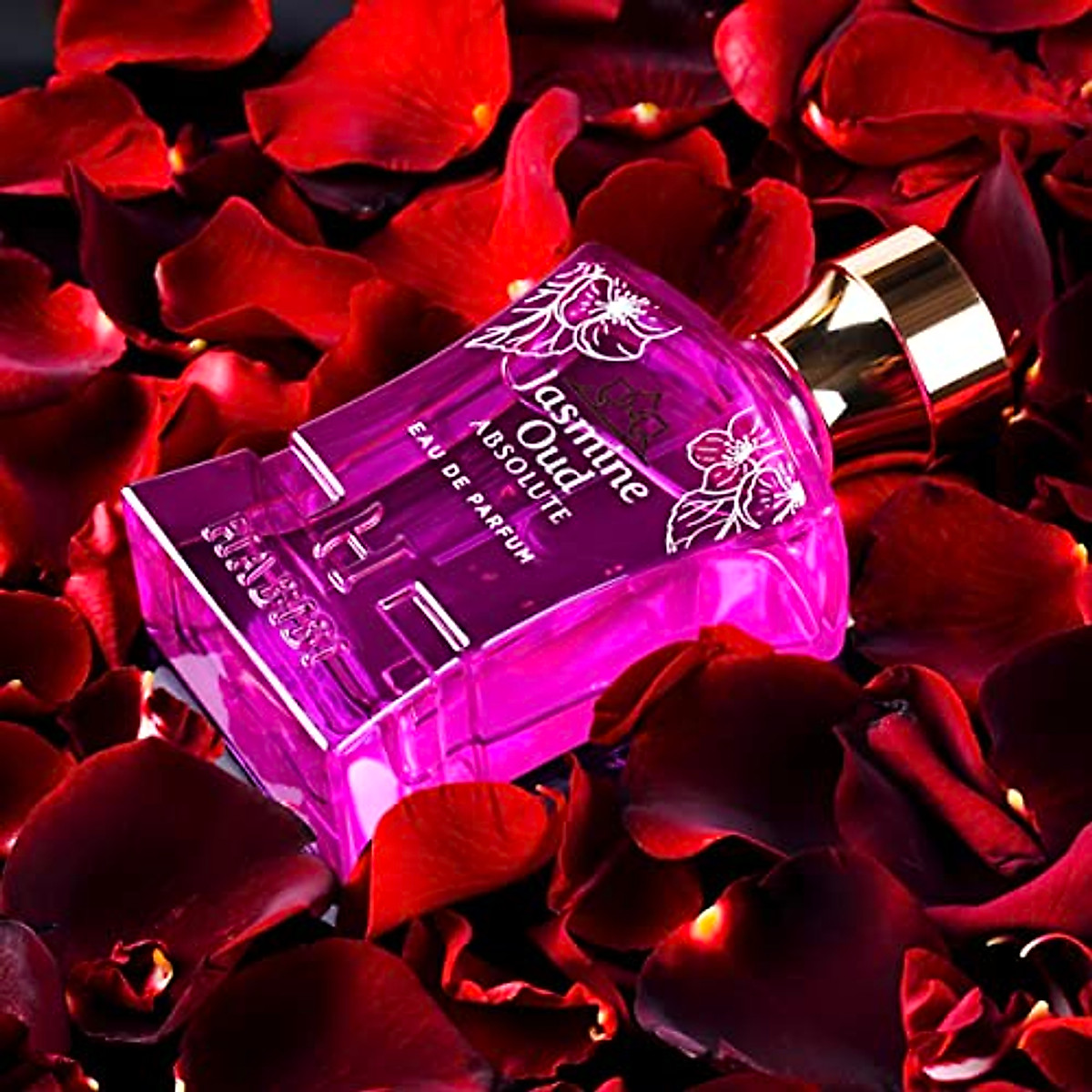 H HABIBI Jasmine Oud Absolute Luxury Eau de Parfum Women's Fragrance - Fresh & Floral, Woody, Spring & Summer Perfume- Unique & long-lasting Fragrance, Made of Rare Exotic Notes - 2.5 fl oz