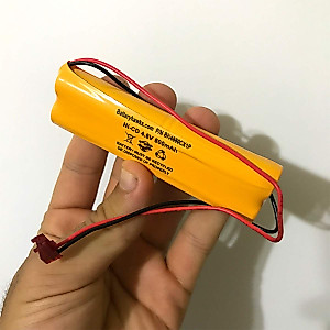 (2 Pack) 4.8v 800mAh Ni-CD Battery Pack Replacement for Emergency/Exit Light 26-161 26161 SL026161 SL SL026-161 MAX