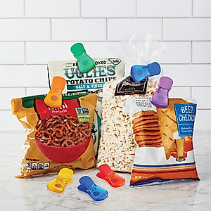 Farberware Classic Wide Bag Clips, 6 CT, Colors may vary