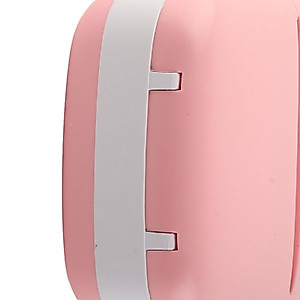 Mini Thermal Printer, Sticker Printer Connection Portable 200dpi Resolution Lightweight for Students (Pink)