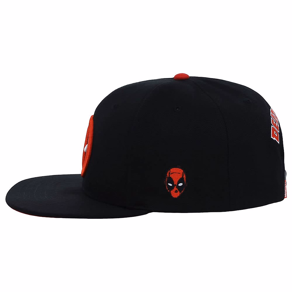 Marvel Deadpool Adult Fashion Adjustable Snapback Flat Bill Cap