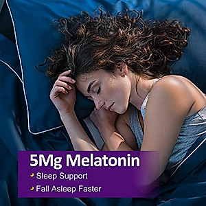 Dr. Healdy Melatonin Gummies 5mg, Sleep Gummies for Occasional Sleep Support, Melatonin 5mg Per Serving, Natural Raspberry Flavor, Non-Gluten, 60 Count-Best Gifts for Women and Men