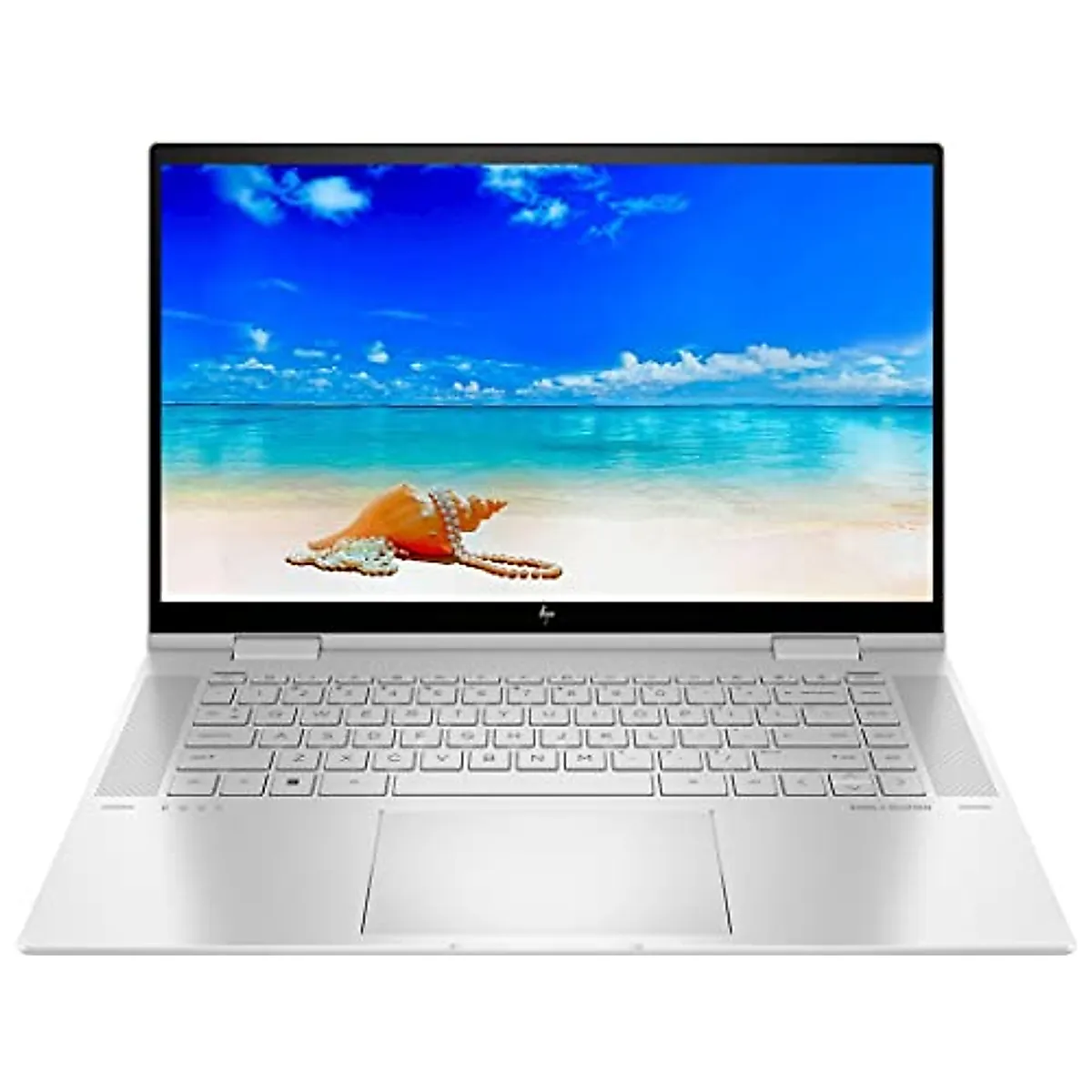 HP 2022 Envy X360 2-in-1 15.6" FHD Touchscreen Laptop, Intel Evo Platform Core i5 1235U, 16GB RAM, 512GB PCIe SSD, Backlit Keyboard, Intel Iris Xe Graphics, Windows 11, Silver, 32GB USB Card