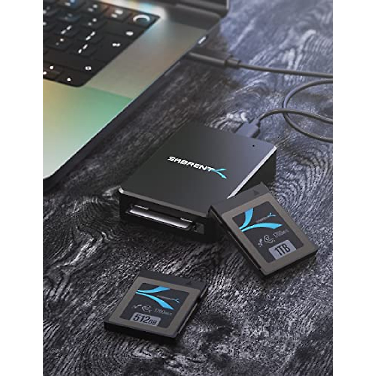 SABRENT Rocket CFX 512GB CFexpress Type B Memory Card 2 Pack, R1700MB/s W1500MB/s (CF-XTBT-512X2)