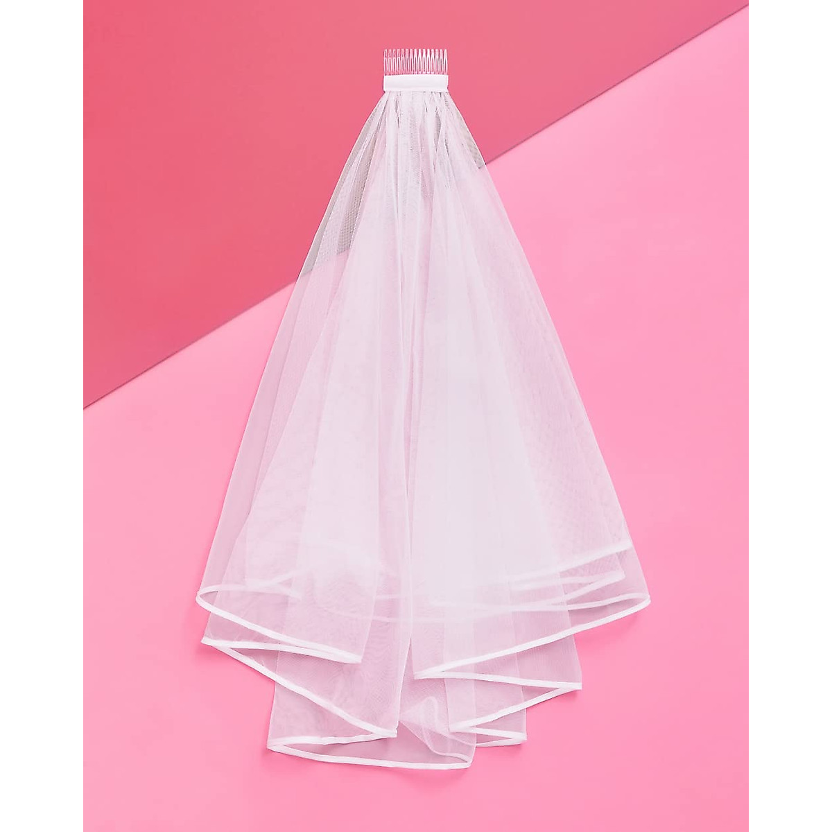 xo, Fetti Bridal Veil | Bachelorette Party Decorations, Bride To Be Gift, Bridal Shower, Wedding