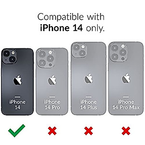 Crave Dual Guard for iPhone 14, Shockproof Protection Dual Layer Case for Apple iPhone 14 (6.1") - Forest Green