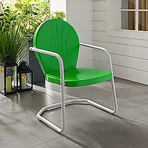 Crosley Furniture Griffith Metal Outdoor Chair - Grasshopper Green