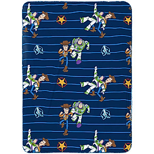 Disney Pixar Toy Story Travel Set - 3 Piece Kids Travel Set includes Blanket, Pillow, & Plush - Featuring Woody (Offical Disney Pixar Product)
