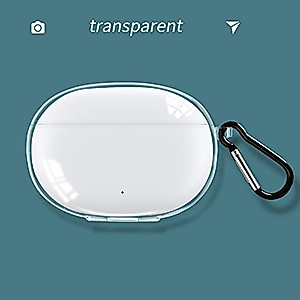 CaseHome Custom Name Case for Beats Studio Buds, Personalized Gift Shock Absorption Soft Clear TPU Beats Studio Buds Case Cover