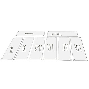 Marketing Holders 14” x 4.5" Cage Guard Siding Habitat Liner Pliable and Flexible Pet 2 Packs of 8 Totaling 16 Sheets Sanitary Small Animal Rabbit Guinea Pig Lining Critter Urine Splash Protection