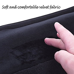 Wakaka 2 Pieces Office Home Polyester Removable Durable Machine Washable Office Chair Armrest Slipcovers Covers