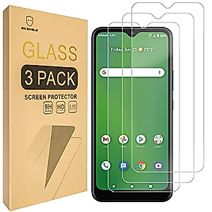 Mr.Shield [3-Pack] Designed For Cricket Dream 5G [Tempered Glass] [Japan Glass with 9H Hardness] Screen Protector with Lifetime Replacement