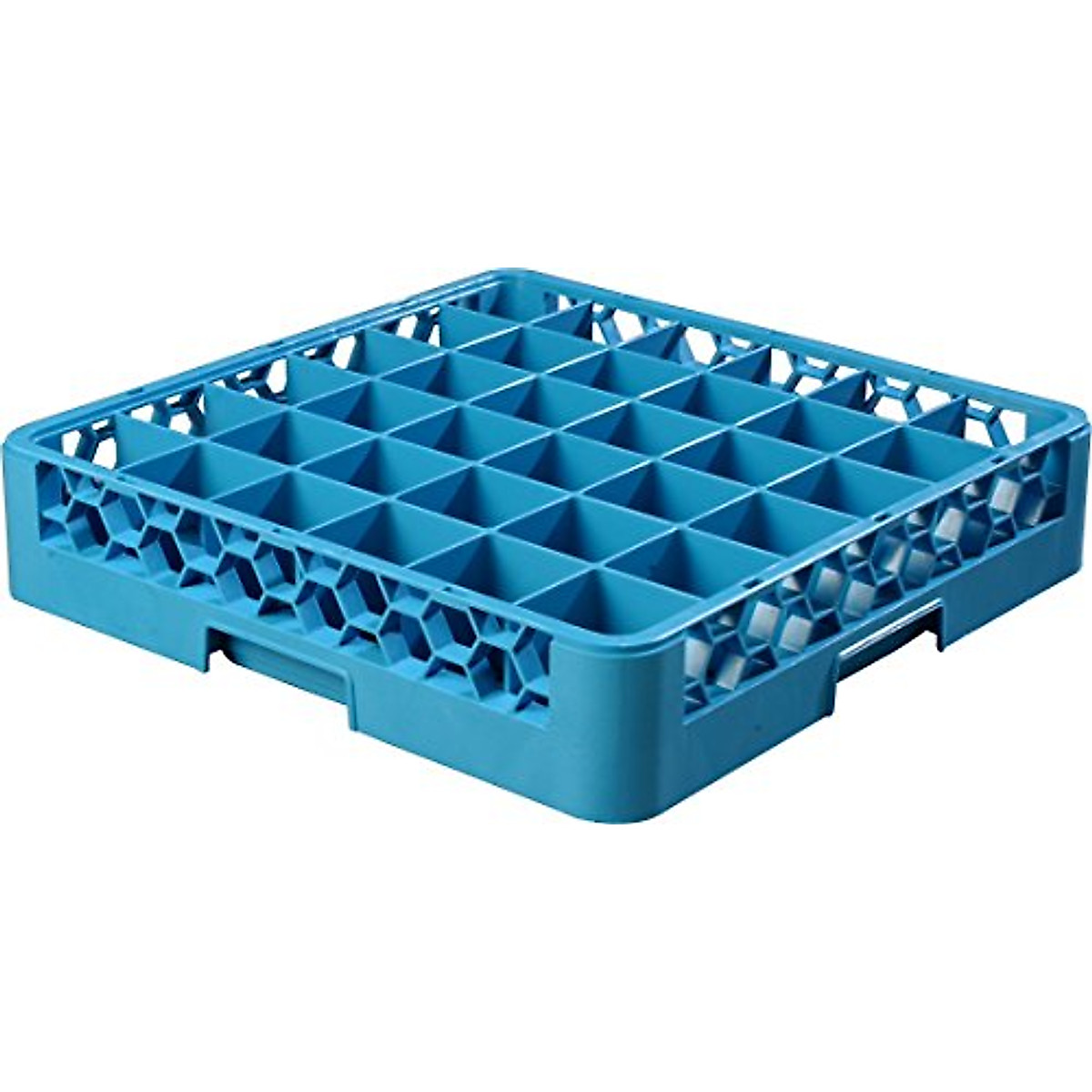 Carlisle FoodService Products RG3614 OptiClean 36 Compartment Glass Rack, 2.94" Compartments, Blue (Pack of 6)