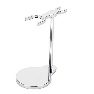 Shaving Brush Stand, Men Razor Stand Safety Razor Holder for Salon Home Travel Use Complete Your Shaving Set