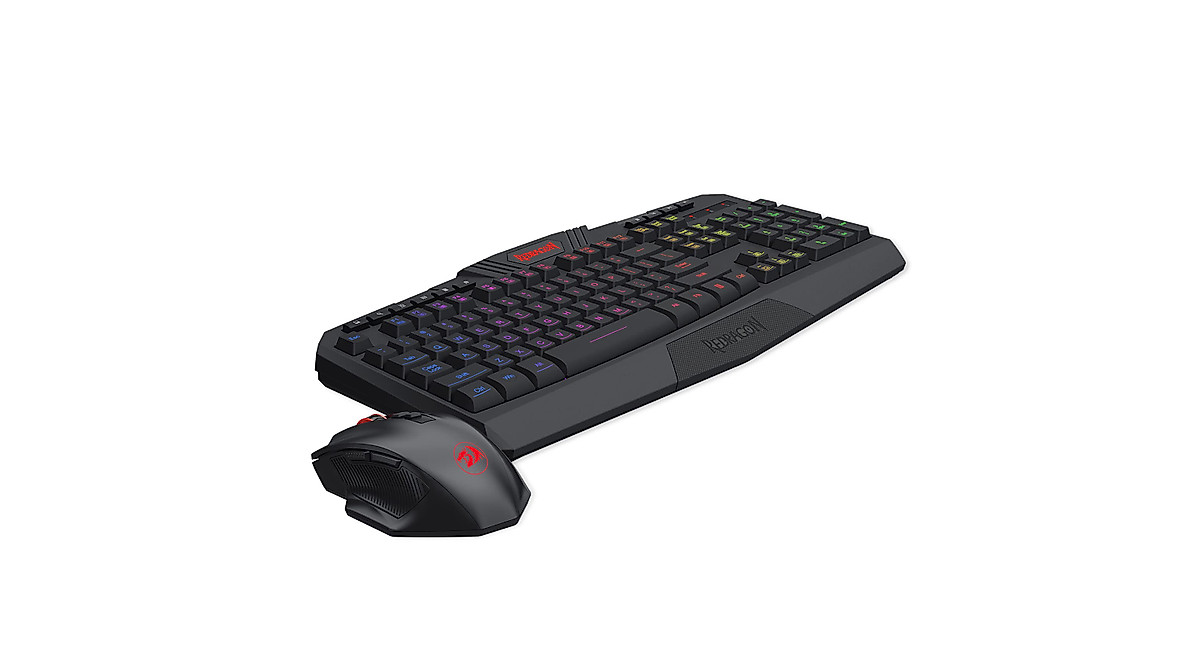 Redragon S101 Wireless Gaming Keyboard & Mouse Combo | RGB Backlit