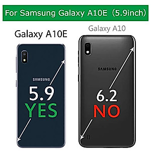 Dzxouui for Galaxy A10E Case,Samsung Galaxy A10E Case,TPU Protective Cover for Girls and Women Glitter Bling Sparkle Cute Phone Case for Samsung Galaxy A10E(Teal/Purple)