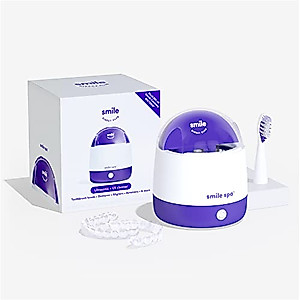SmileDirectClub Smile Spa Ultrasonic and UV Cleaning Machine for Aligners, Retainers, Toothbrush Heads, and More