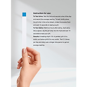 Horbäach PH Test Strips for Urine and Saliva Testing | for Women and Men | 300 Count