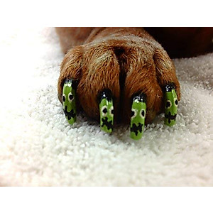 Warren London Pawdicure Dog Nail Polish Pen | Non Toxic, Odorless, & Fast Dry | Made in USA | 3 Pack Neon (Pink Purple Green)