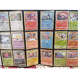 Pokemon 100+ Rainbow Rare Cards Binder Collection Includes 5 foils in Any Combination and at Least 1 of The Following Cards, EX and GX, FA, Secret Rare, Tag Team, Unified Minds