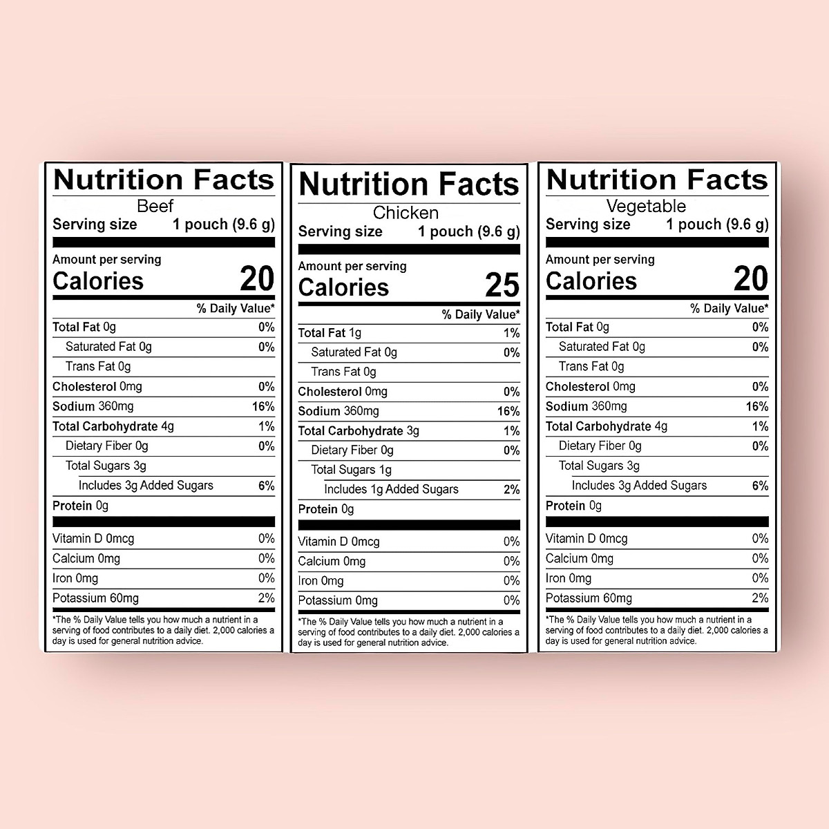 Savory Choice Reduced Sodium Broth Variety Pack: 8 Each Beef, Chicken and Vegetable Concentrates (24 Total) Make Great Soups, Bundle with Bouillon Mixing Cup