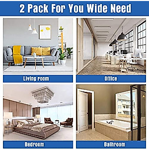 [New Upgrade] Huge Gap Door Draft Stopper, 3-2/5"W Widened Door Sweep Seal Gap Up to 1-4/5" for Interior & Exterior Doors - Keeping Draft, Noise, Dust and Unwanted Animals Out,3-2/5"W x 39" L,White