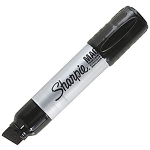 Sharpie Magnum Permanent Markers black [PACK OF 6 ]