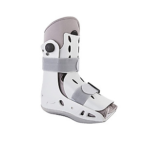 WILLQ Protection and Healing Boot for Toe Foot Fractures Sprains and Injuries Tendon Ligament Post-op Rehab Brace Direct Foot Stabilizer Walking Brace for Foot and Ankle Men Women,Middle