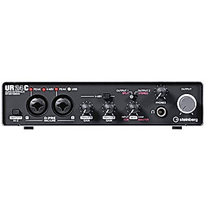 Steinberg UR24C 2x4 USB 3.0 Audio Interface with Cubase AI and Cubasis LE