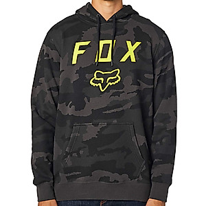 Fox Racing Men's Legacy Moth Pullover Fleece, Black Camo, 2X