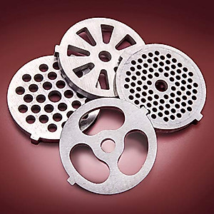 STX Megaforce 3000 Powerful Air Cooled 6-In-1 Heavy Duty Electric Meat Grinder with Foot Pedal • Sausage Stuffer • Kubbe Maker • Burger/Slider Maker • 2 Meat Claws • 3 S/S Blades • 4 Grinding Plates