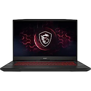 MSI Pulse GL76 17.3" FHD 144Hz Gaming Laptop: Intel Core i7-12700H RTX 3070 16GB 512GB NVMe SSD, Type-C USB 3.2 Gen 1, RGB Gaming Keyboard, Cooler Boost 5, Win11 Home: Black 12UGK-256