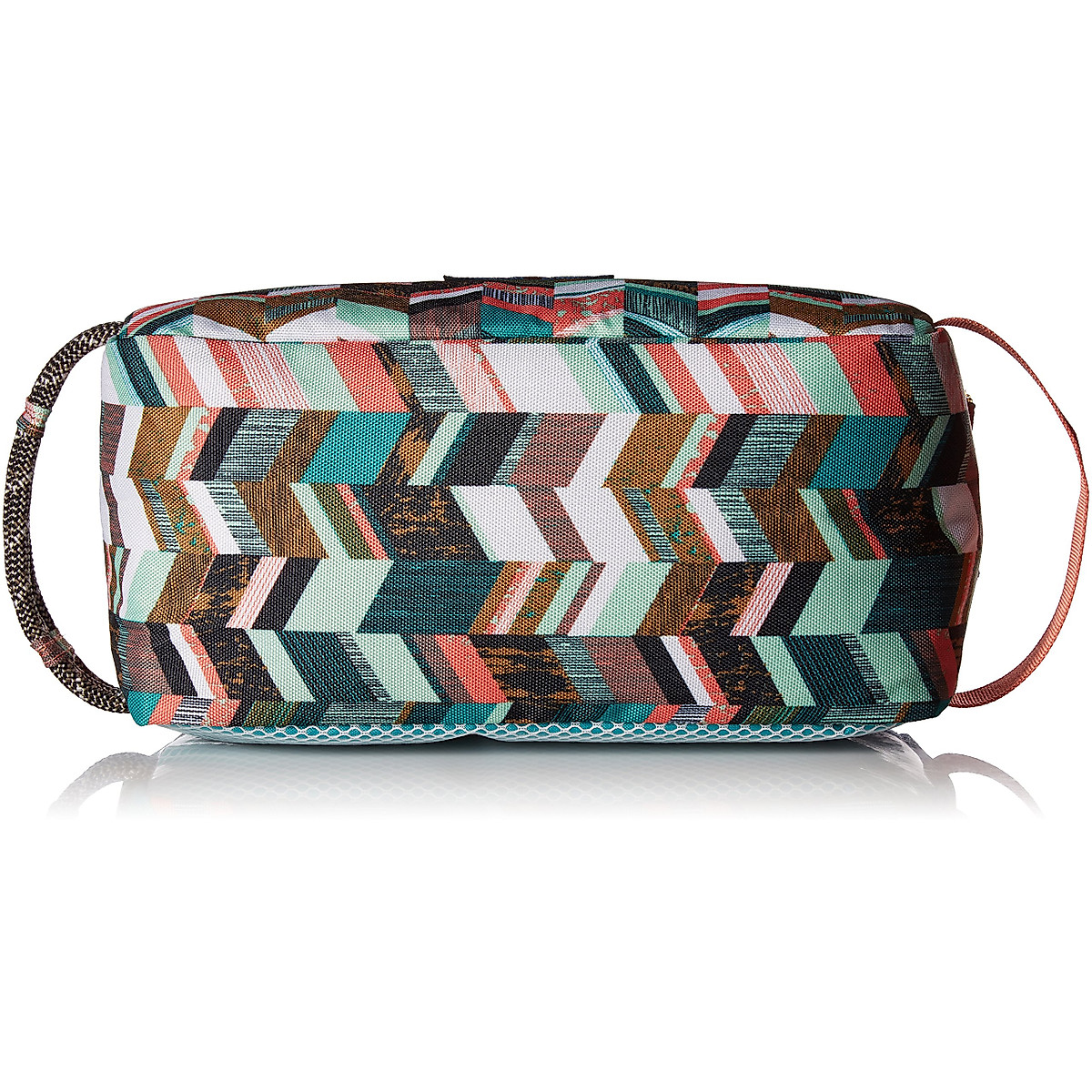 KAVU Grizzly Kit Accessory Bag Padded Lightweight Travel Case - Coastal Blocks