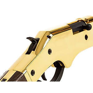 Barra Air Guns 1866 Cowboy Rifle .177 Caliber BB Gun Kit for Kids and Youth - Lever Action Pump (Gold Junior Bundle)