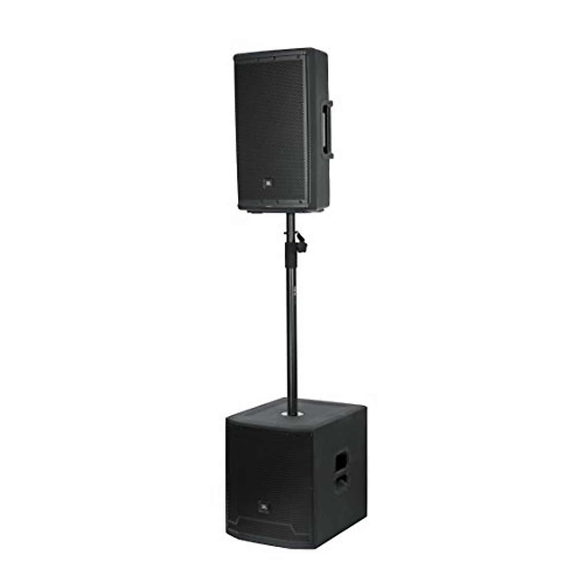 Gator Frameworks Standard Subwoofer/Speaker Extender Pole and 20mm Adapter; Fits M6 Threading (GFW-SPK-SP),Black