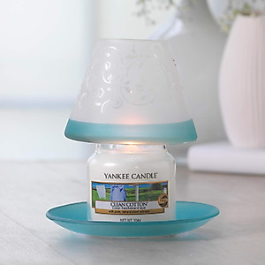 YANKEE CANDLE All is Bright Small Jar Candle, White