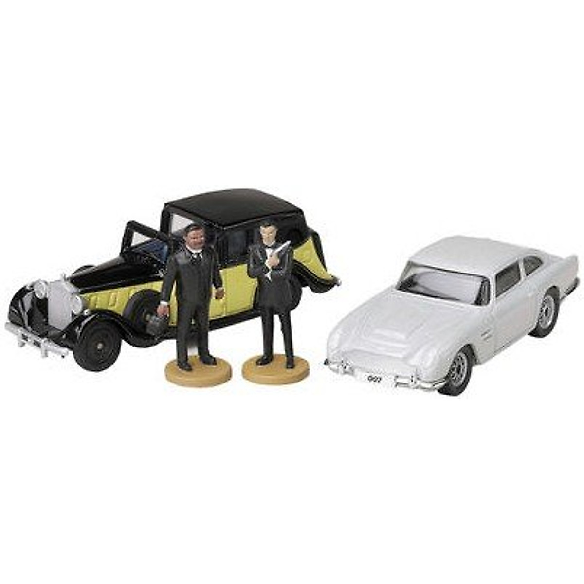 Goldfinger Blu Ray & Aston Martin Rolls Royce Corgi Sean Connery Action Movie Car Set