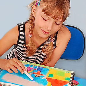 Dyvicl Sketch Pad 9"x12" Sketch Book Set, Pack of 2, 100 Sheets Each(68 lb/100gsm), Spiral Bound Acid Free Drawing Paper for Graphite Pencil, Colored Pencil, Charcoal, Soft Pastel