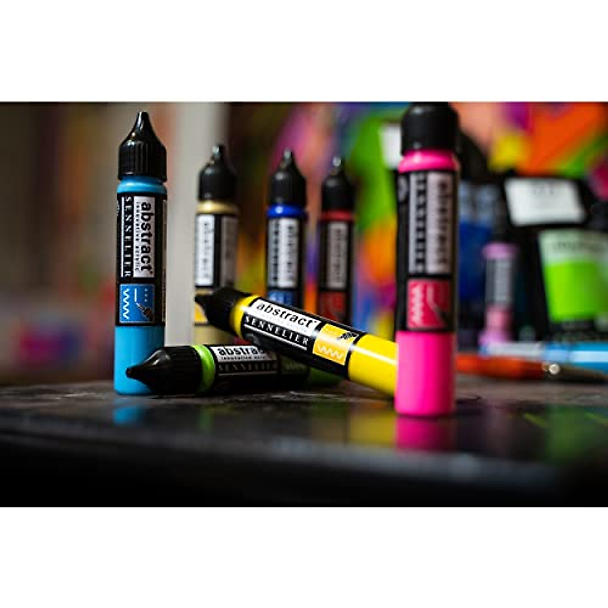 Sennelier Abstract Acrylic Liner, 27ml, Iridescent Gold